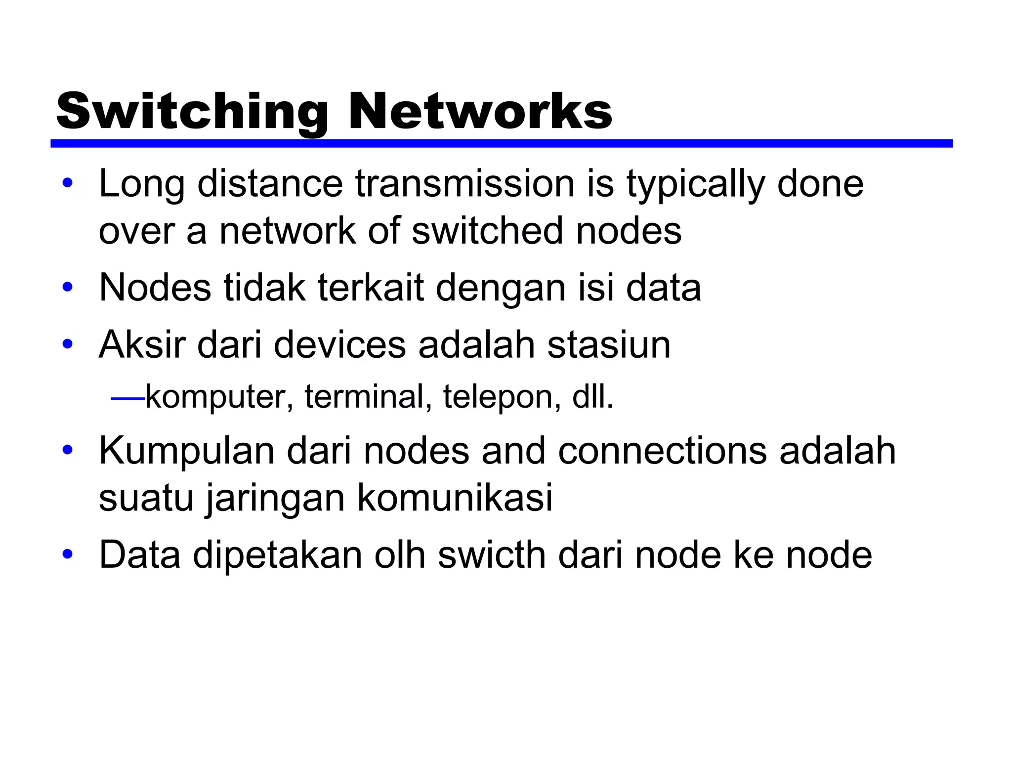 Bab 7 switching | PPT