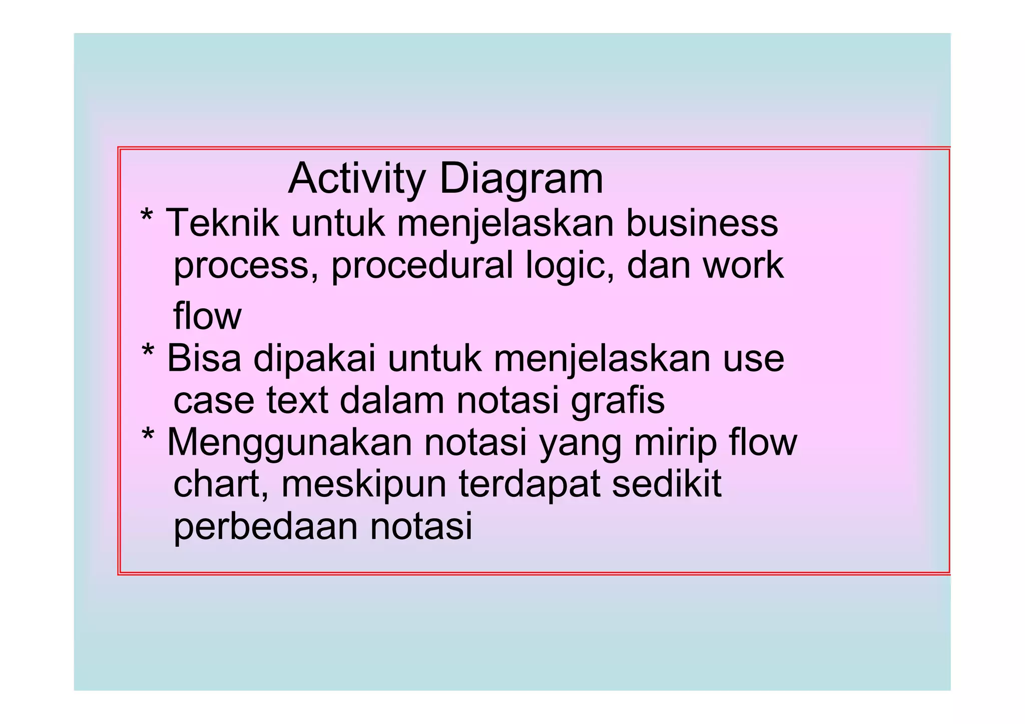 Bab 7 activity diagram | PDF