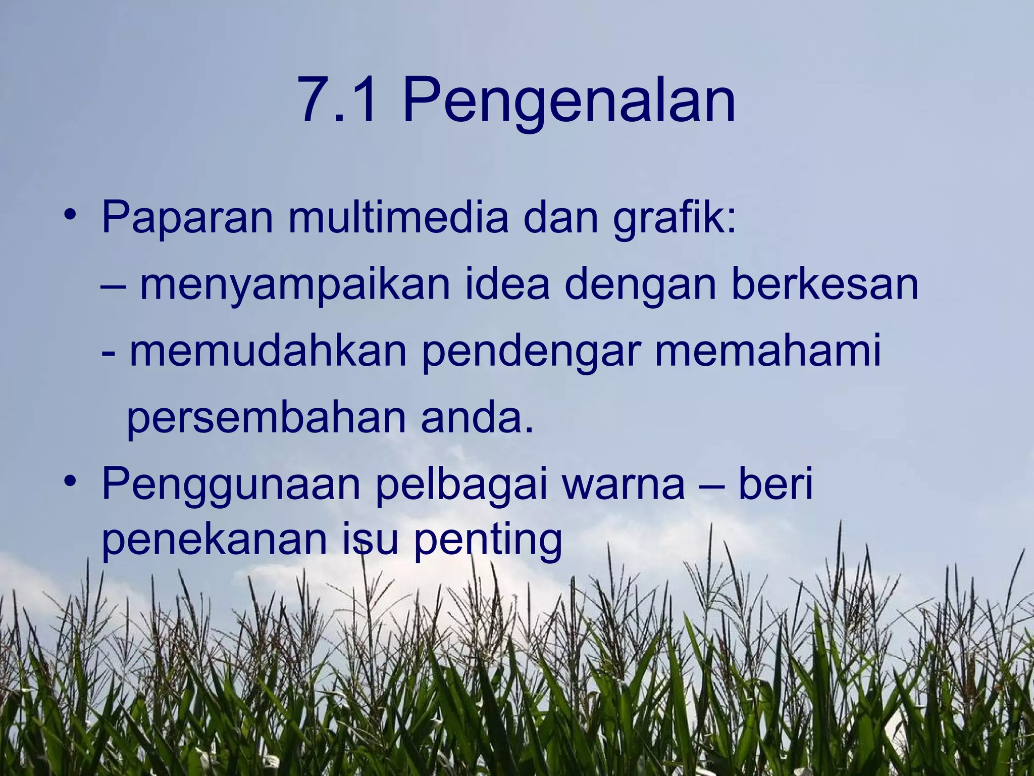Bab 7 aplikasi persembahan | PPT