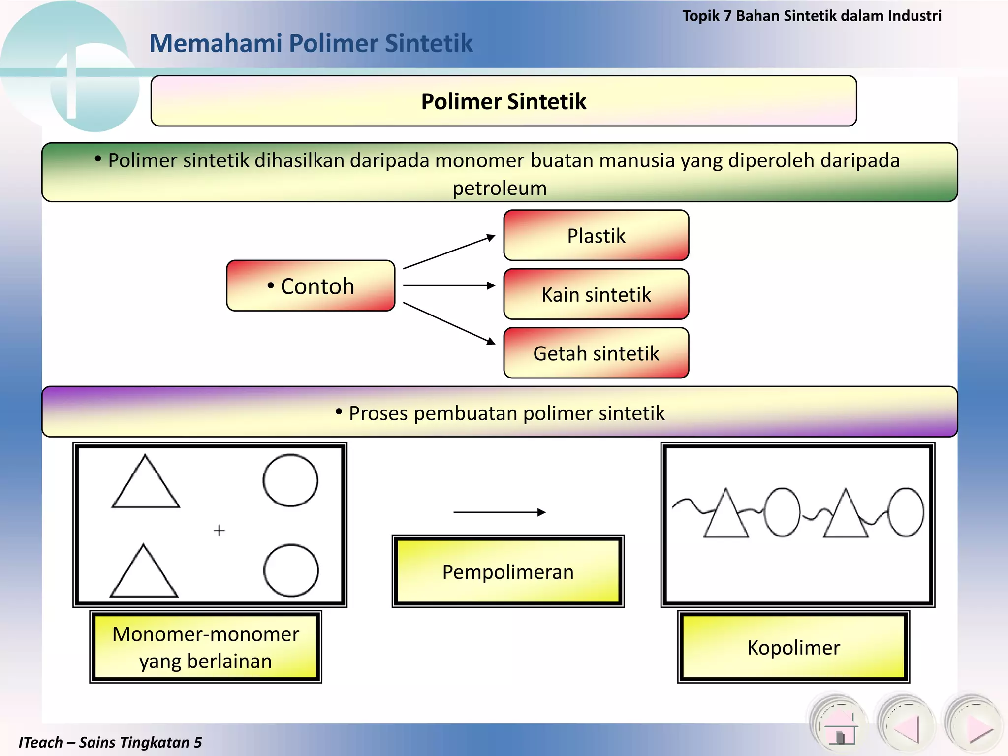 Bab 7 bahan sintetik dalam industri | PPTX