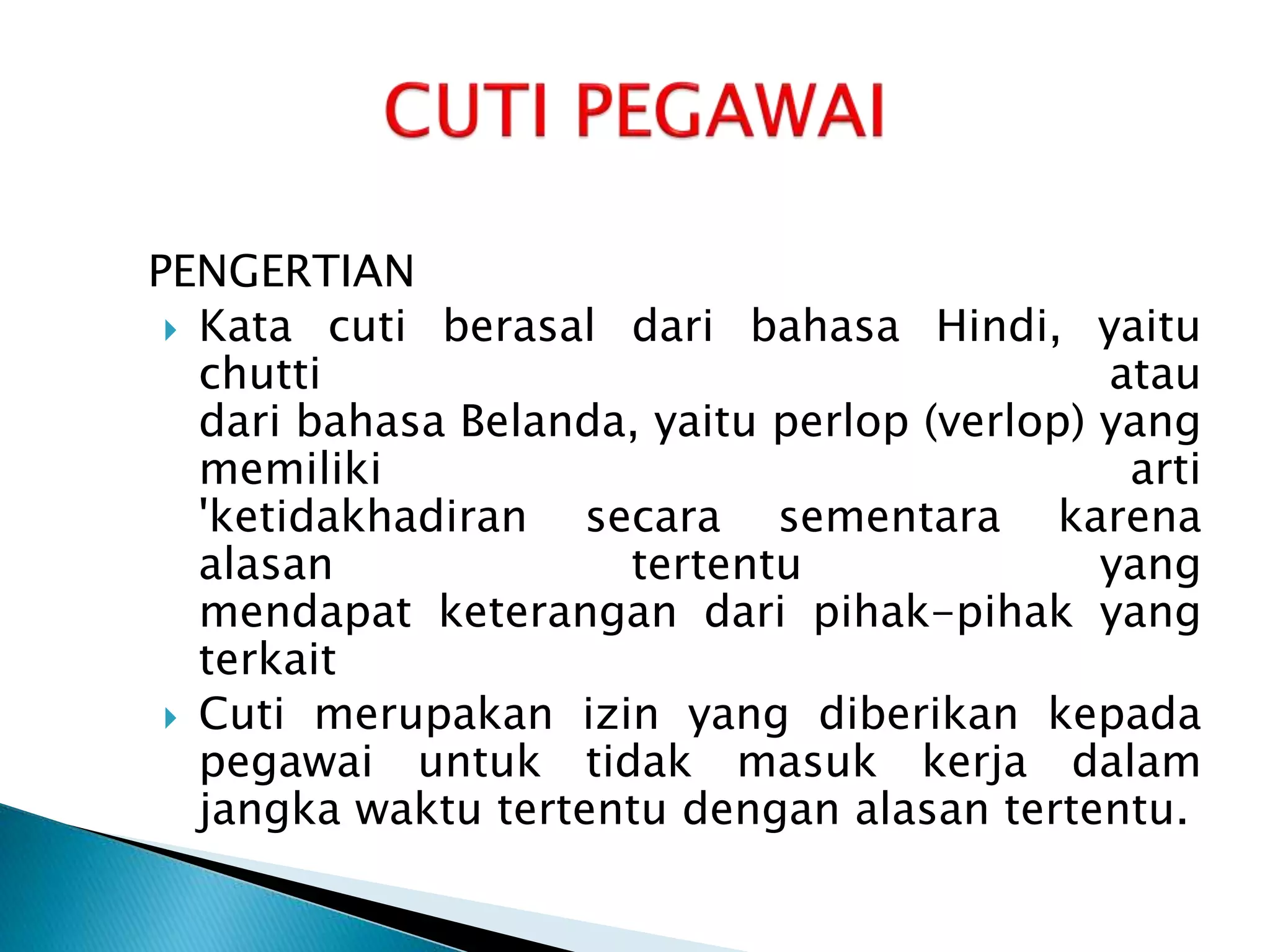 BAB 7 CUTI PEGAWAI.pptx