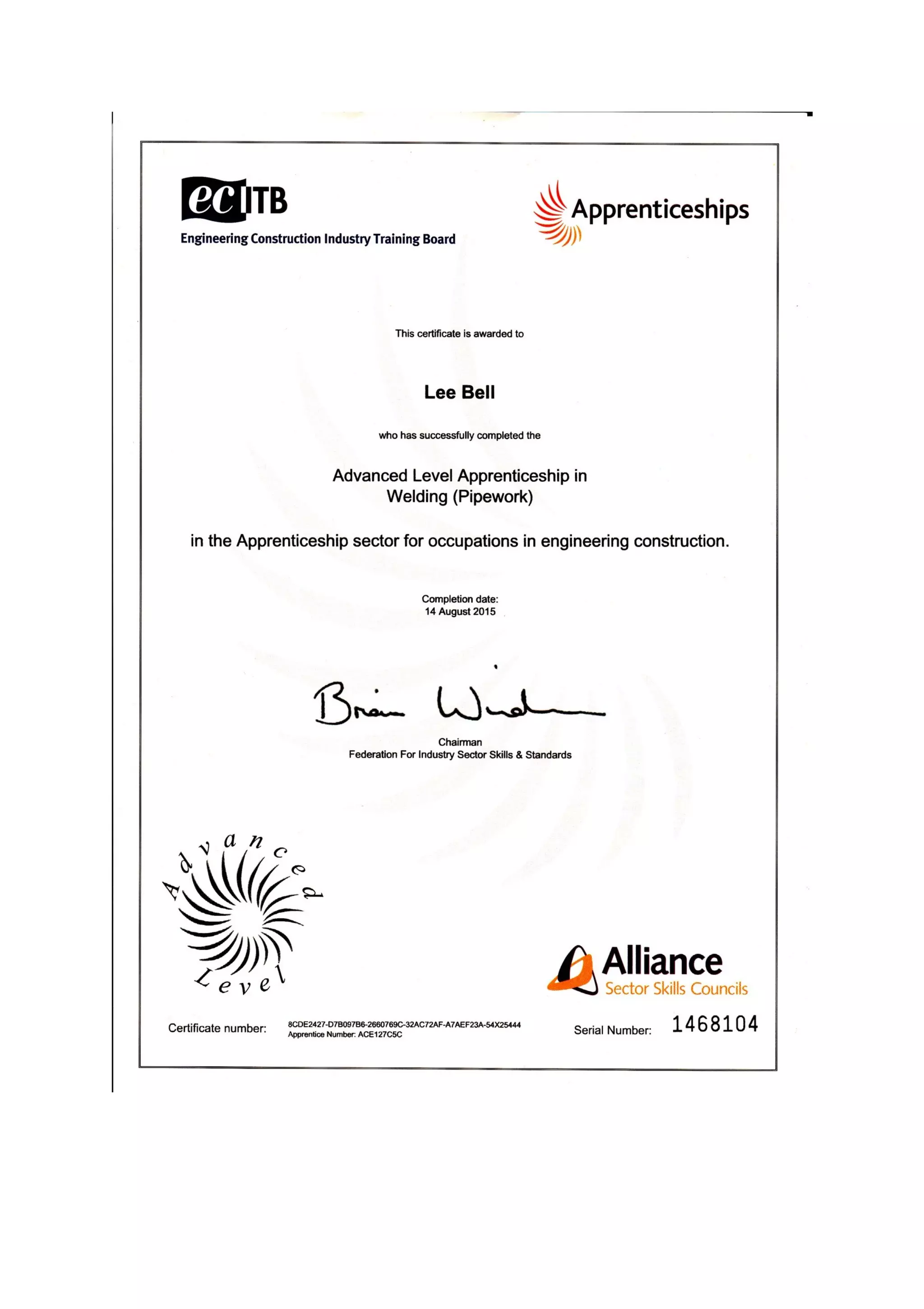 Certificates and CCNSG | ODT