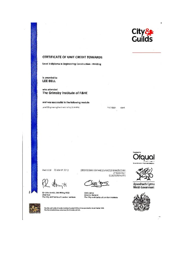 Certificates and CCNSG | ODT