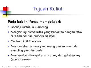 Bab 7 Distribusi Samplingyhjjhjjhjjjj.ppt