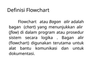 BAB 7 INFORMATIKA SMA KELAS X FLOWCHART | PPT