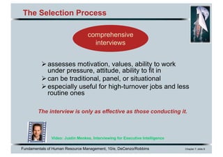 Chapter 7 Selecting Employees | PDF