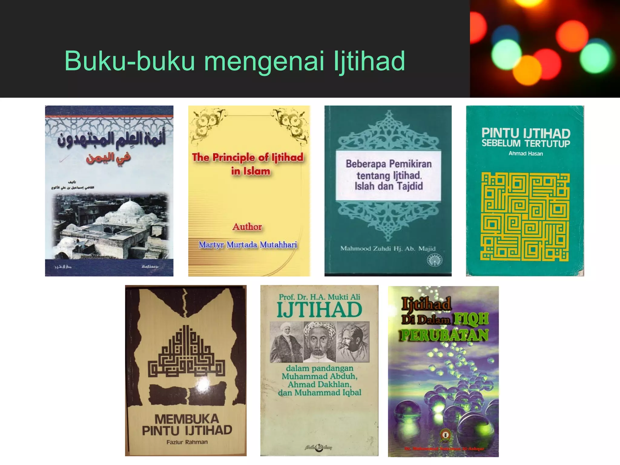 Bab 7 ijtihad | PPT