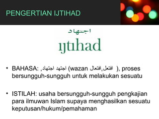 Bab 7 ijtihad | PPT