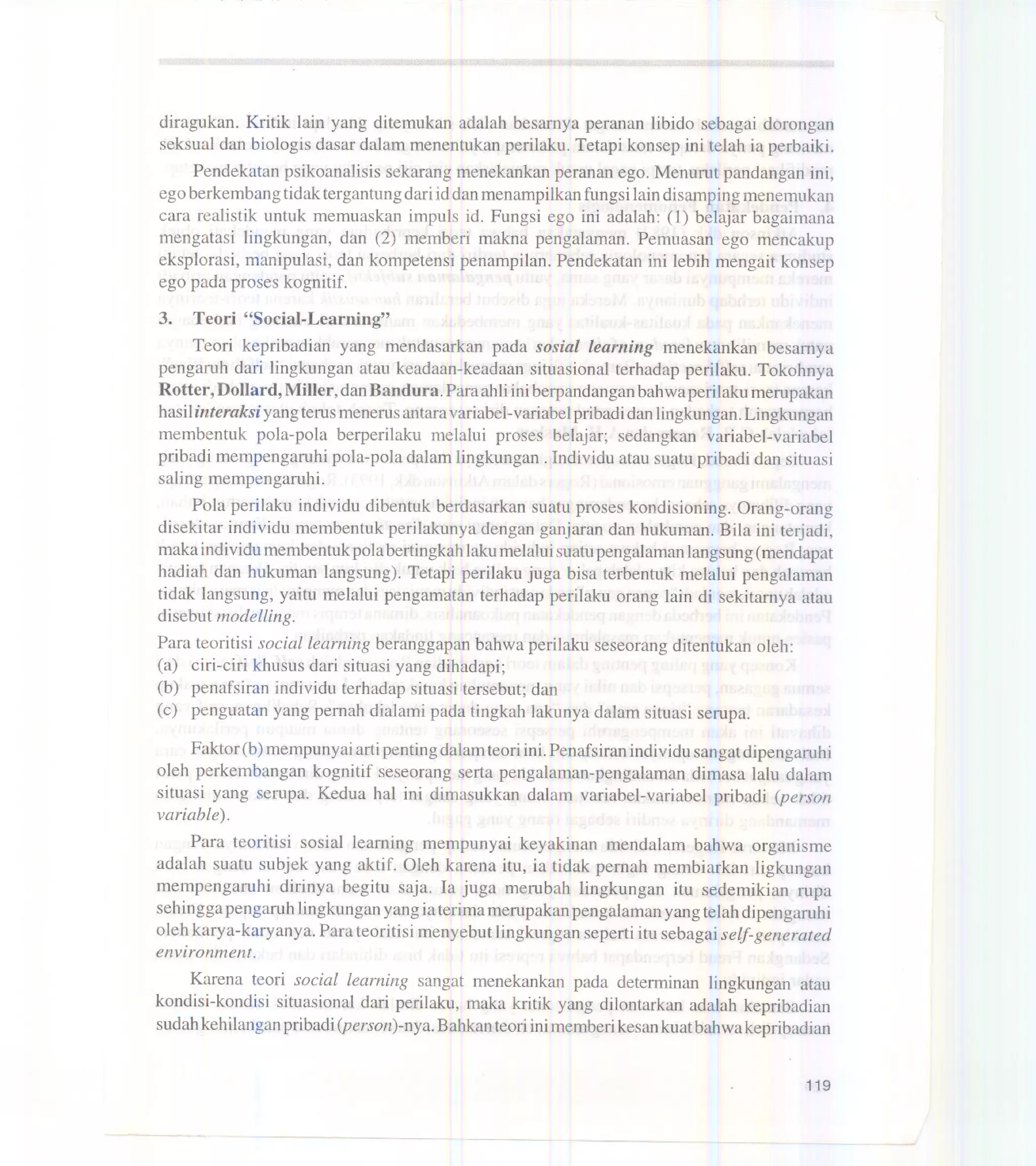 Bab7 kepribadian dan_pengukurannya | PDF