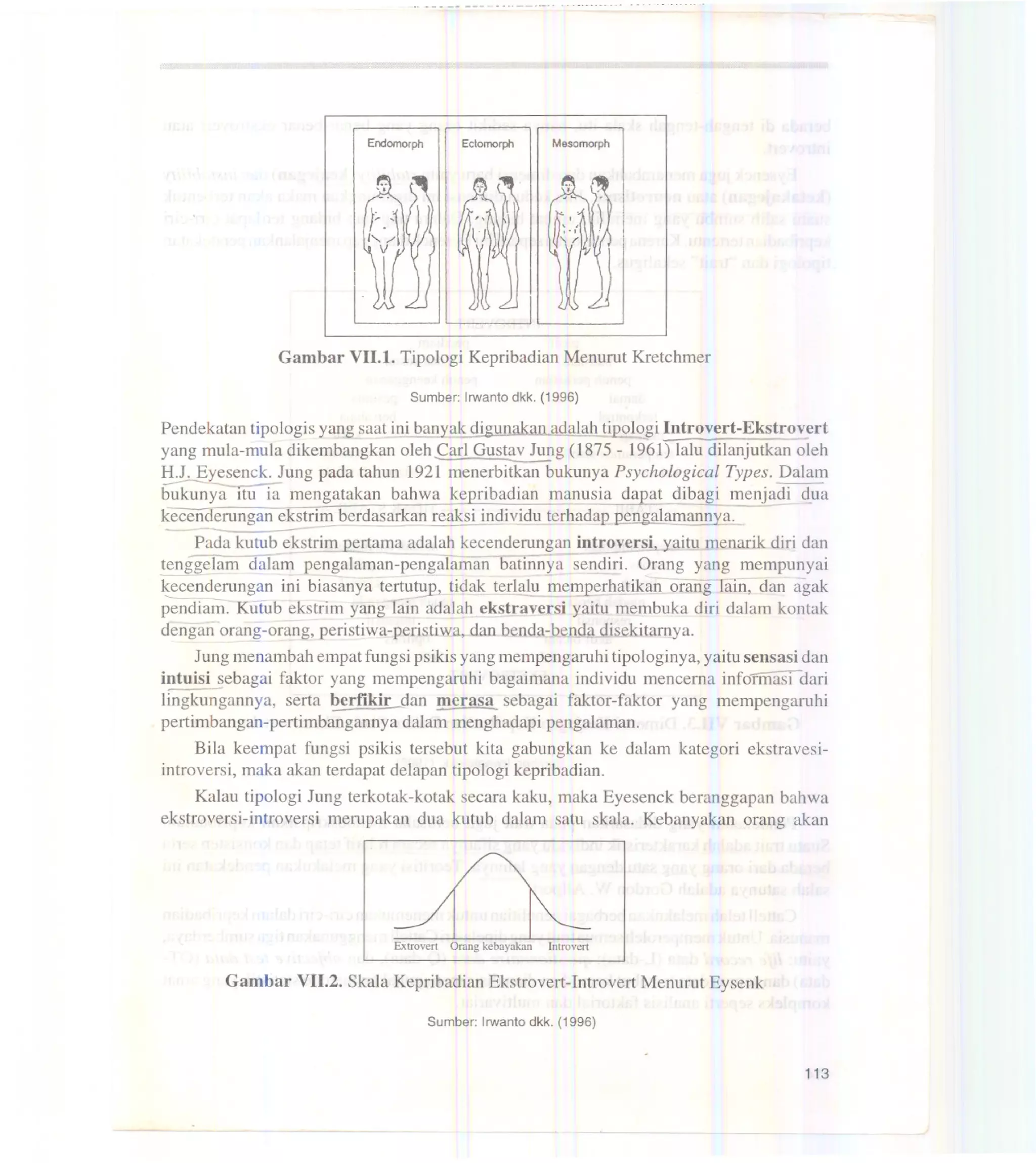 Bab7 kepribadian dan_pengukurannya | PDF