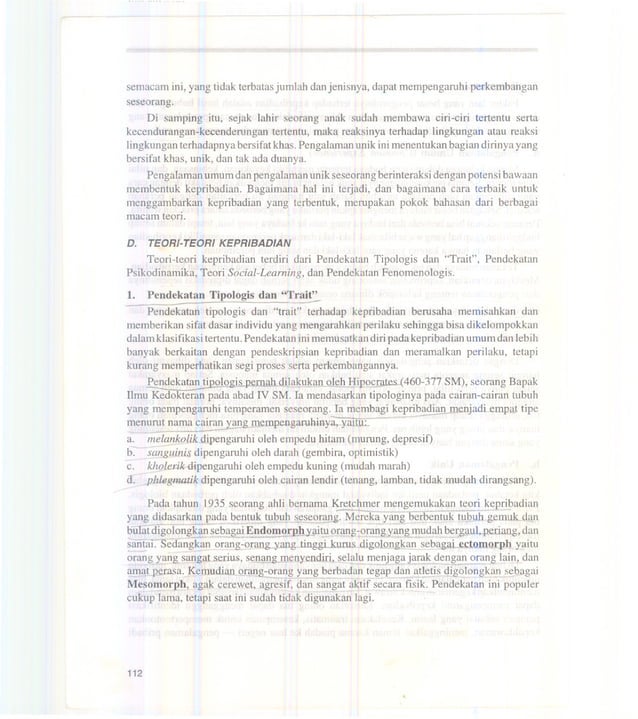 Bab7 kepribadian dan_pengukurannya | PDF