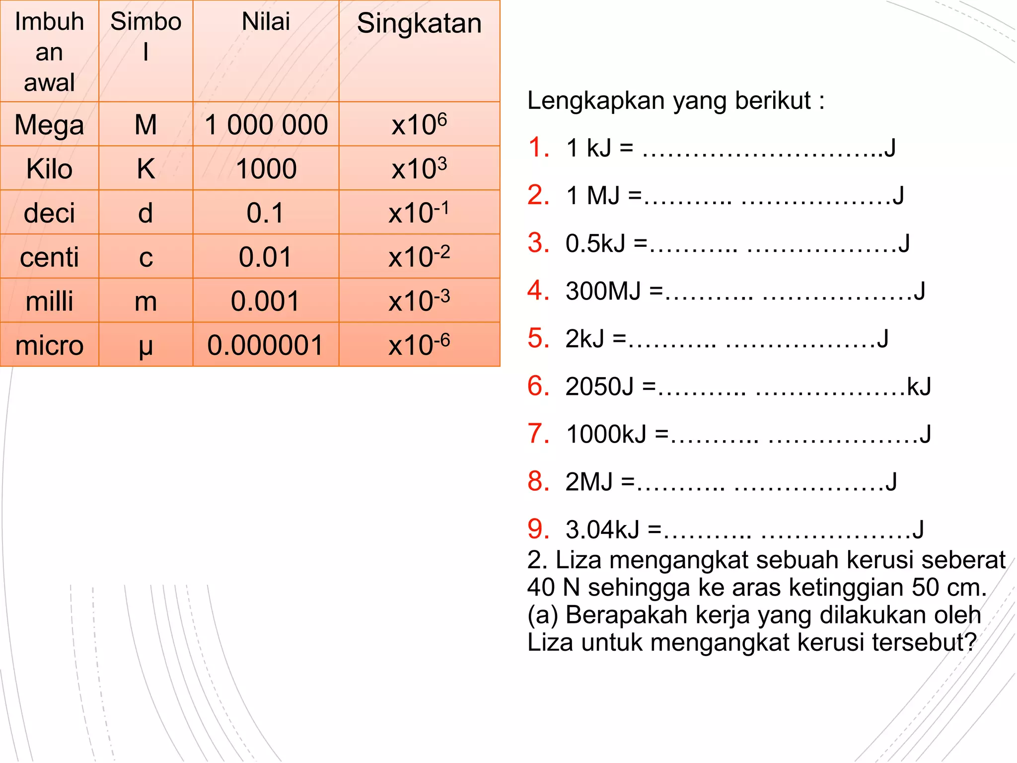 Bab 7: Tenaga & Kuasa | PPTX
