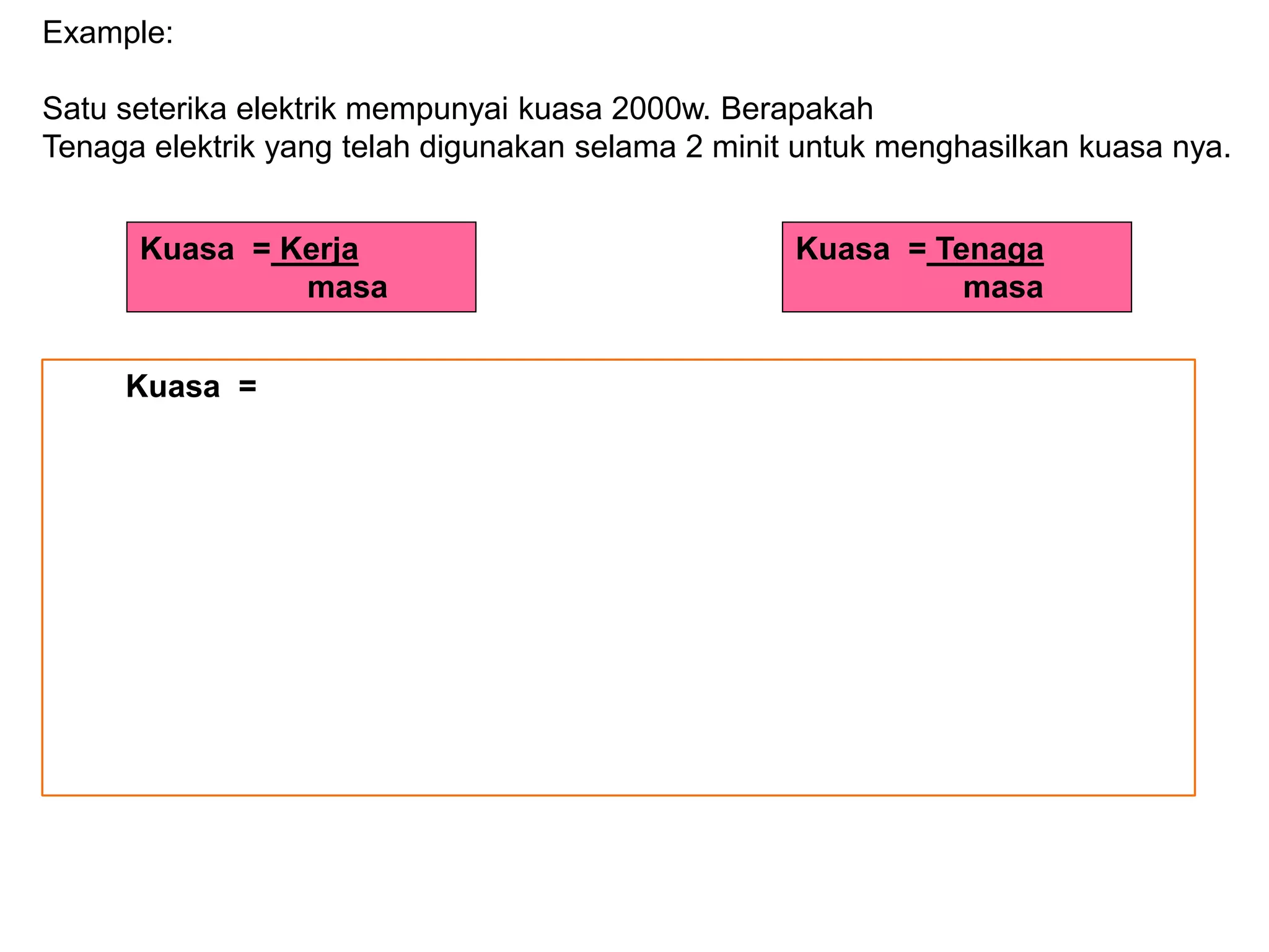 Bab 7: Tenaga & Kuasa | PPTX