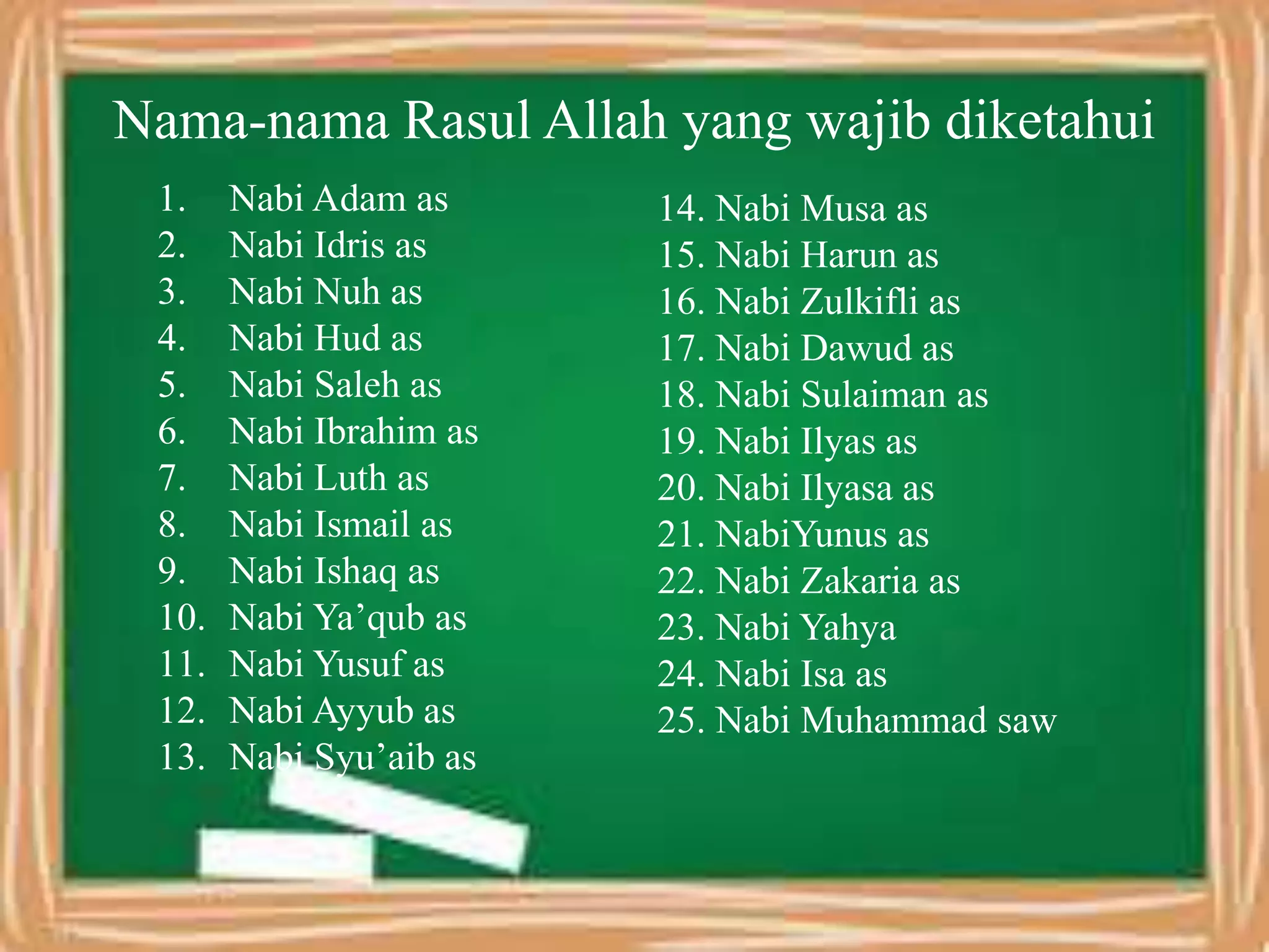 BAB 7 MENGENAL RASUL-RASUL ALLAH.pptx