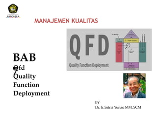 Qualty Management-Quality Function Deployment | PPTX