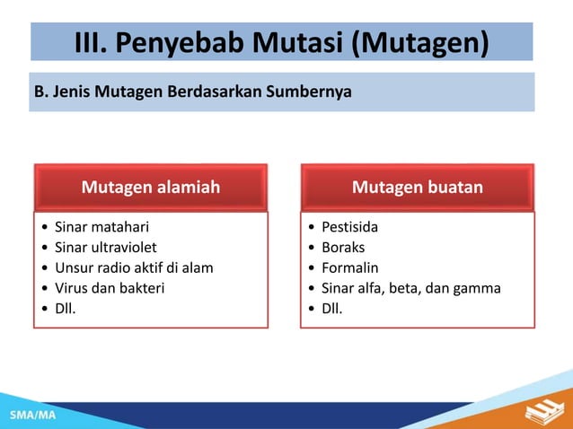 BAB 7 Mutasi Genetik kelas 12 Kurikulum 2013 | PPTX