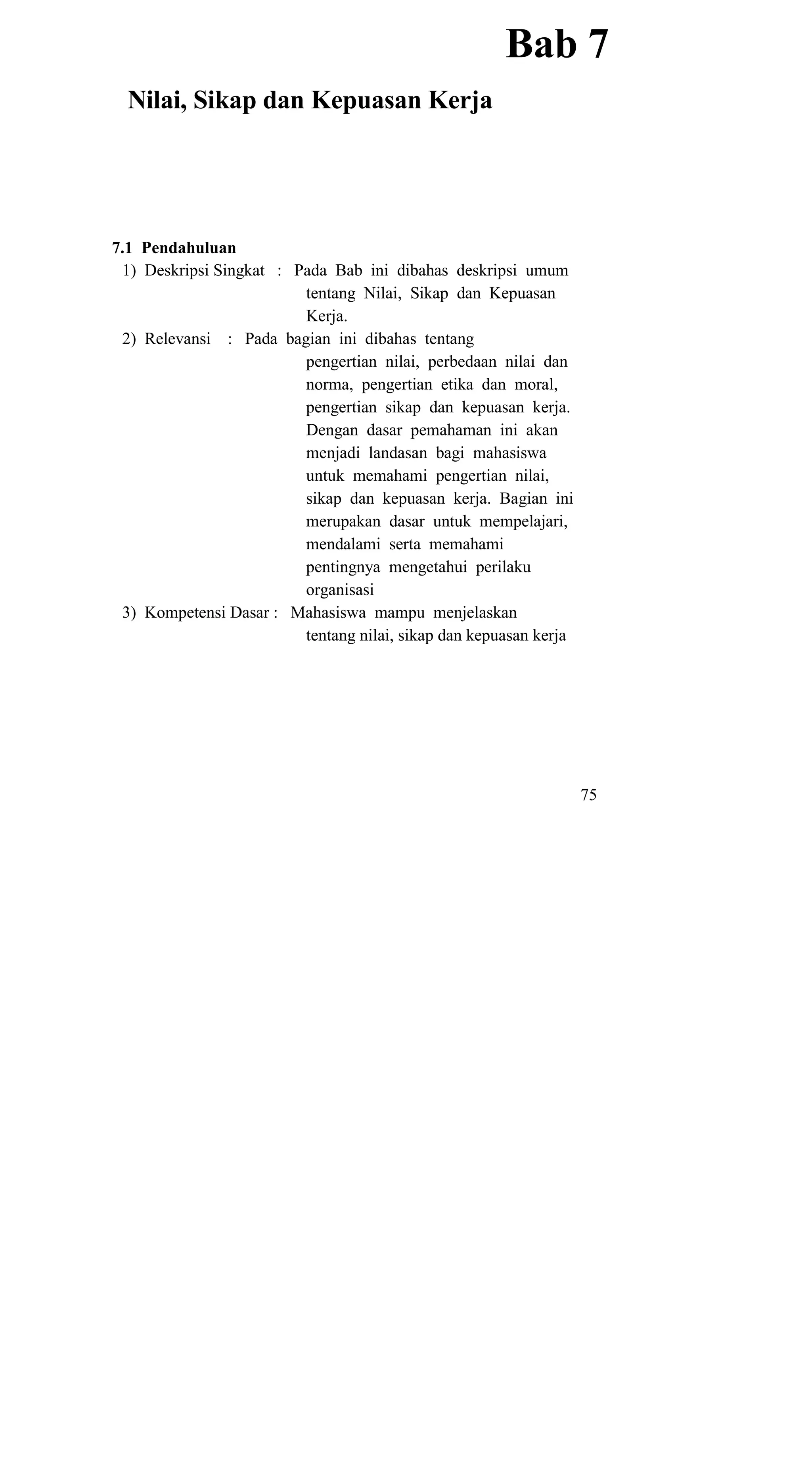Bab 7 nilai, sikap, dan kepuasaan kerja http://Cash4Visits.com/ref.php ...
