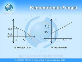 Bab 7 penggunaan turunan | PPTX