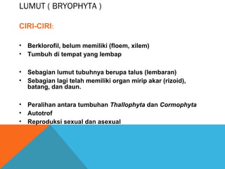 Bab 7 plantae | PPT
