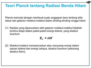 Bab 7 radiasi benda hitam | PPT