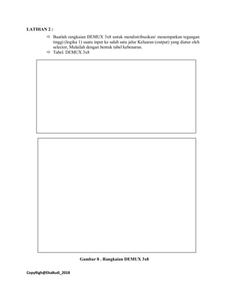 Bab 7 rankaian kombinasional data transmisi | PDF