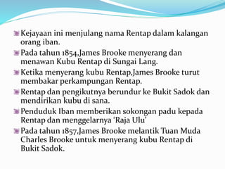 Bab 7 sejarah (rentap) 2 | PPTX