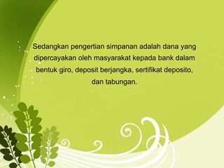 Simpanan giro | PPTX