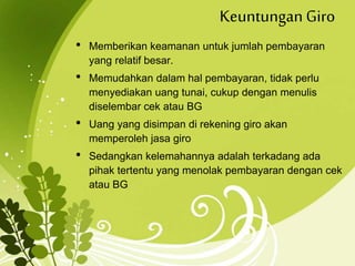 Simpanan giro | PPTX