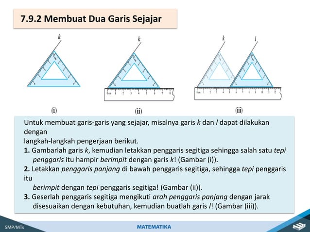 Bab 7 Sudut dan Garis Sejajar (matematika kelas 7) | PPT