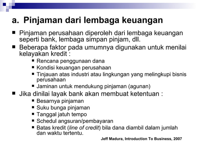 PENDANAAN | PPT