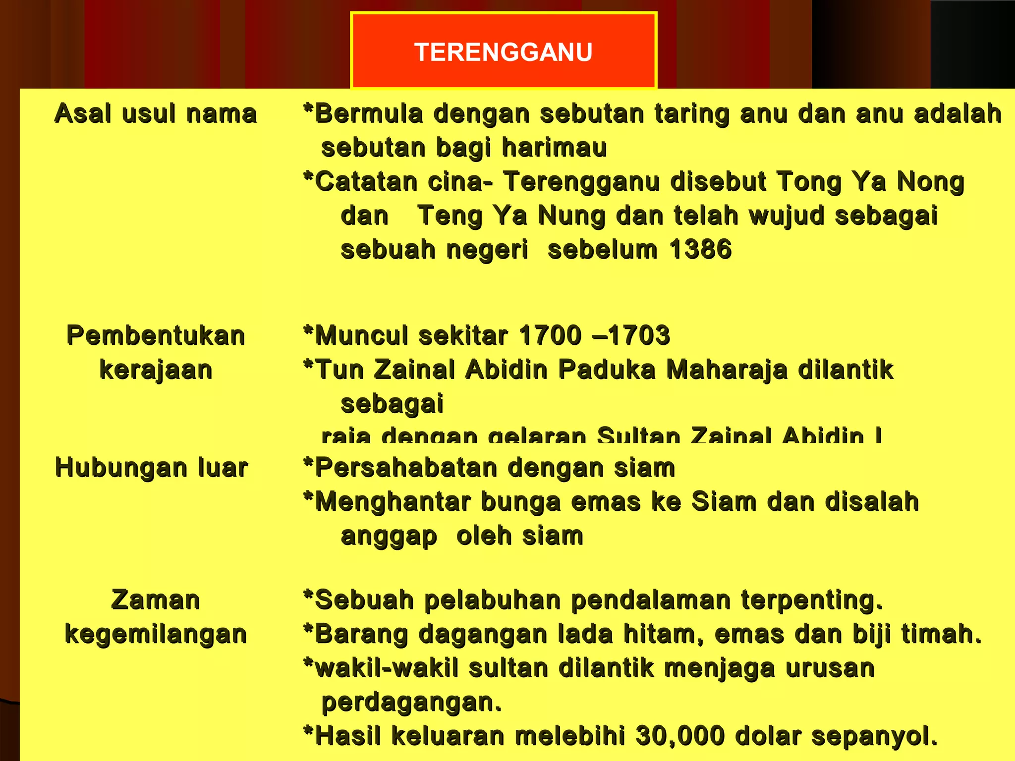 Sejarah Tingkatan 1 Bab 8 Kerajaan Melayu | PPT