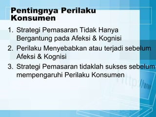 Bab 8. pengenalan terhadap perilaku | PPT