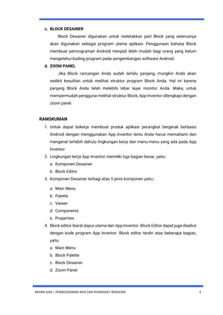 BAB VII - PENGENALAN IDE APP INVENTOR | PDF