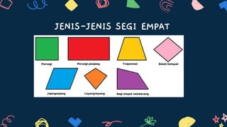 SEGIEMPAT & SEGITIGA (Jenis & Sifat Segiempat) - P2 | PDF