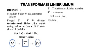 BAB 8.1 TRANSFORMASI LINIER.........pptx