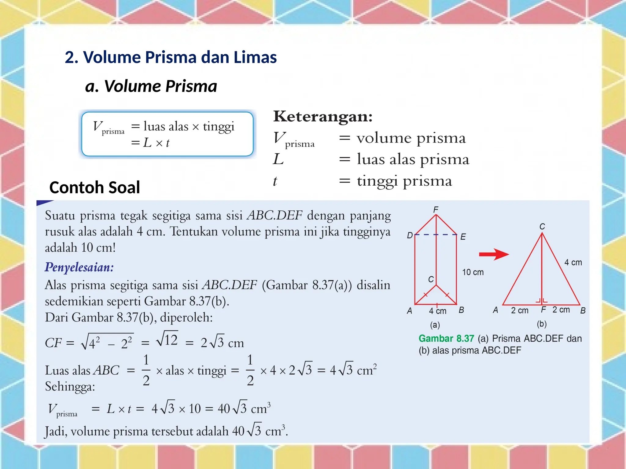 BAB 8 Bangun Ruang (Balok, Kubus, Prisma, dan Limas).pptx