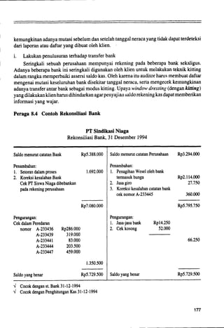 Bab 8 Audit Terhadap Transaksi Kas | PDF