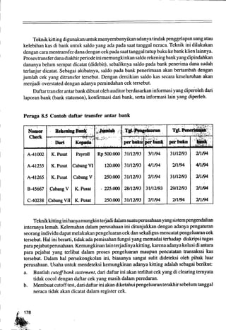 Bab 8 Audit Terhadap Transaksi Kas | PDF