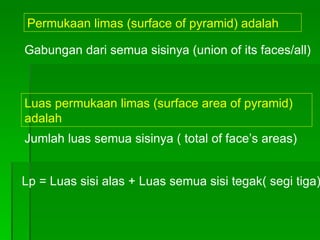 B ab 8 bangun ruang sisi datar kelas 8 semester 2 | PPT