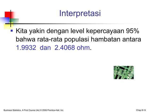 BAB 8 Estimasi Interval Kepercayaan.pptx