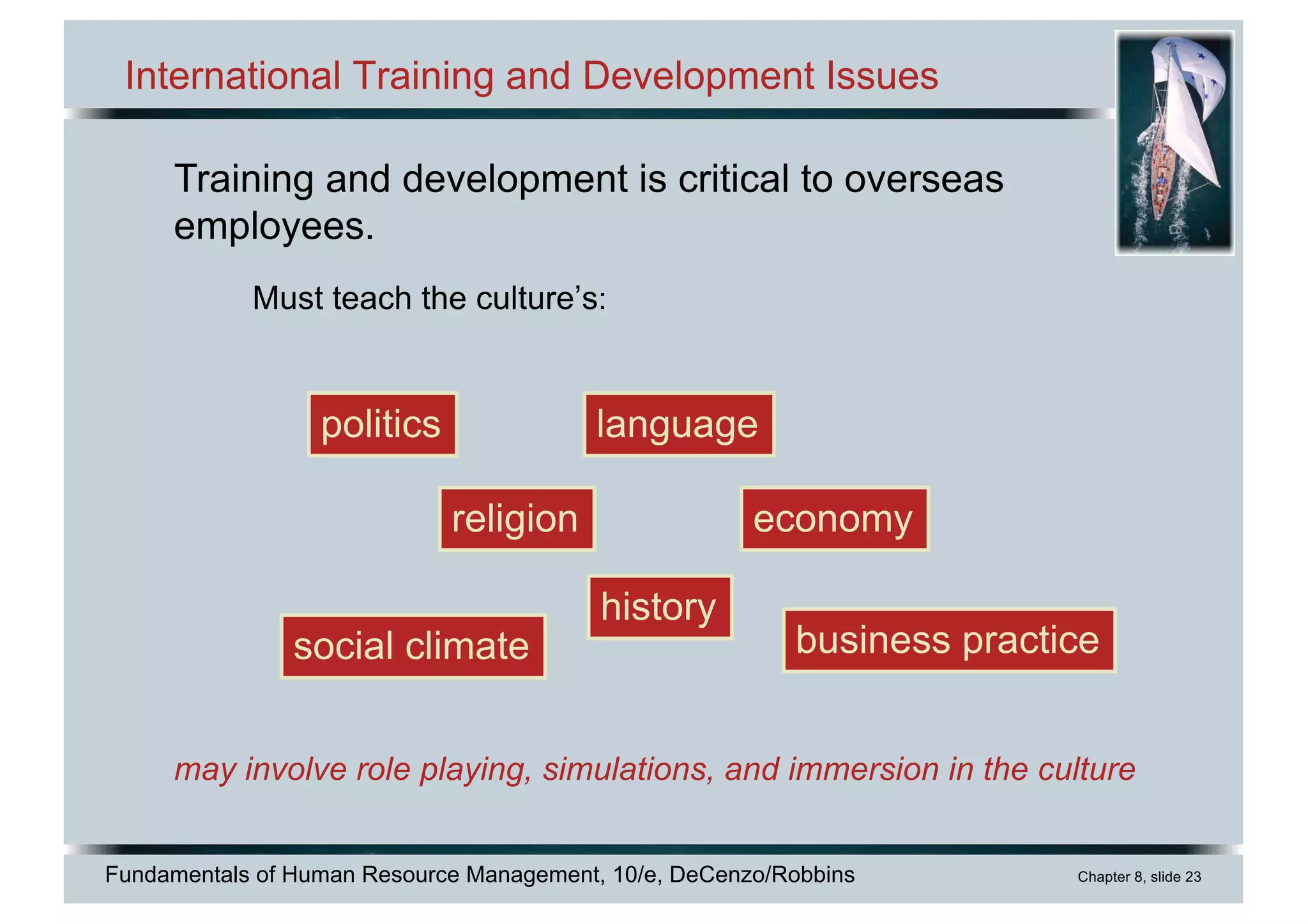 Chapter 8 Training and Developing Employees | PDF