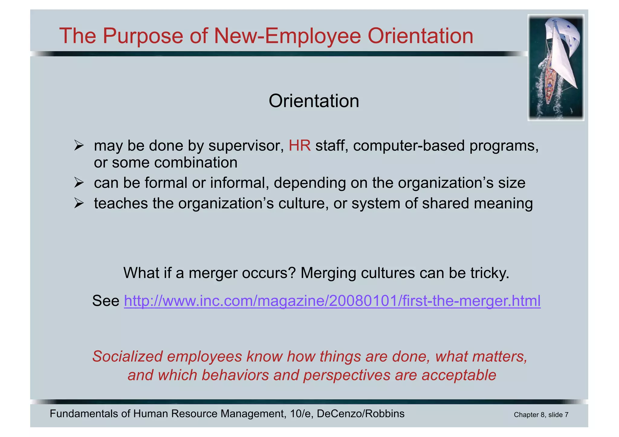 Chapter 8 Training and Developing Employees | PDF