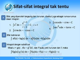 Bab 8 integral | PPT | Free Download