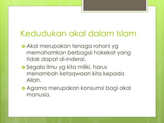 Bab 8 Islam dan Ilmu Pengetahuan | PPTX