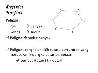 Bab 8 kerangka dasar pemetaan poligon | PPT