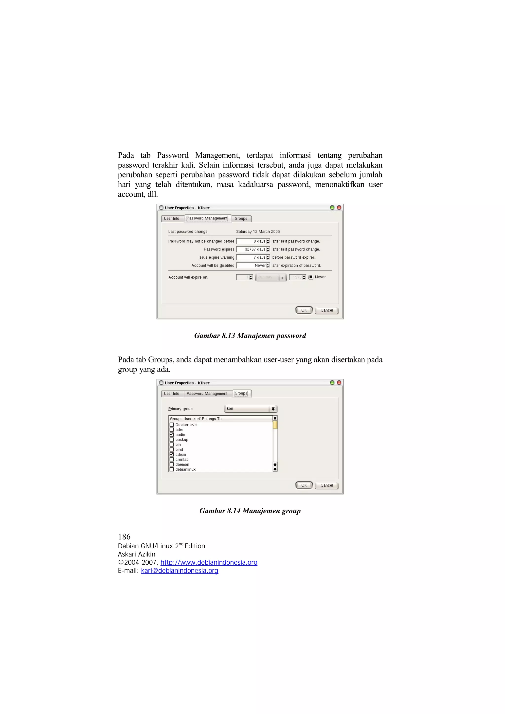 Bab 8 manajemen user | PDF