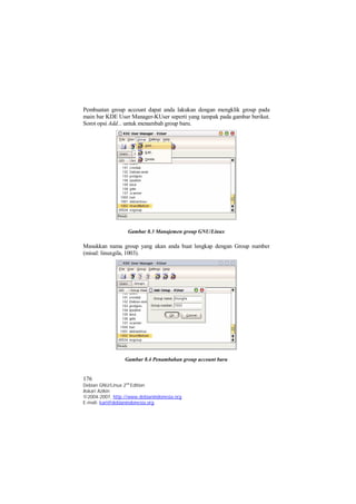 Bab 8 manajemen user | PDF