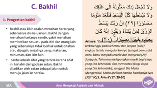 Bab 8 menghindari akhlak tercela | PPTX