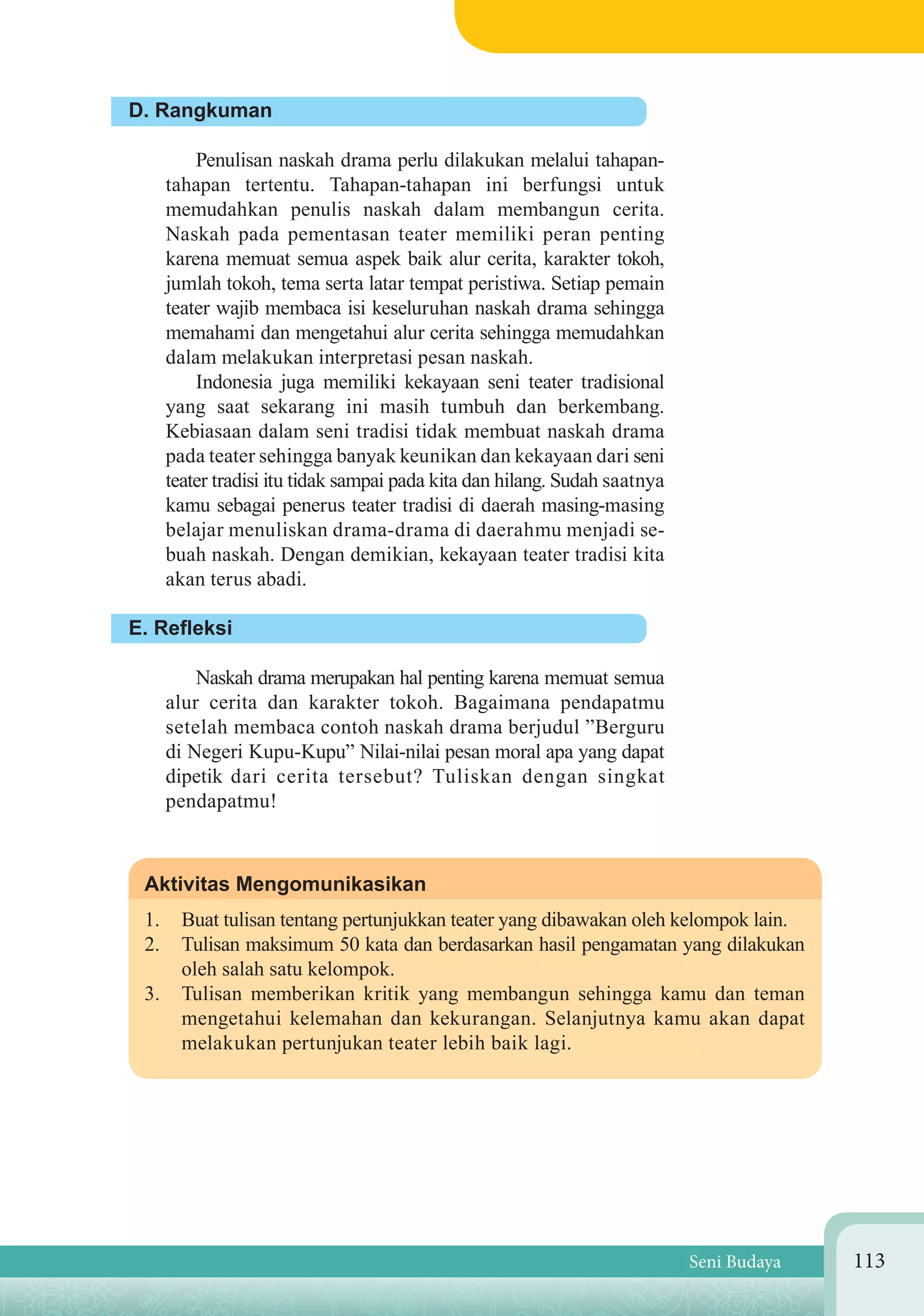 Bab 8 menulis naskah fragmen | PDF