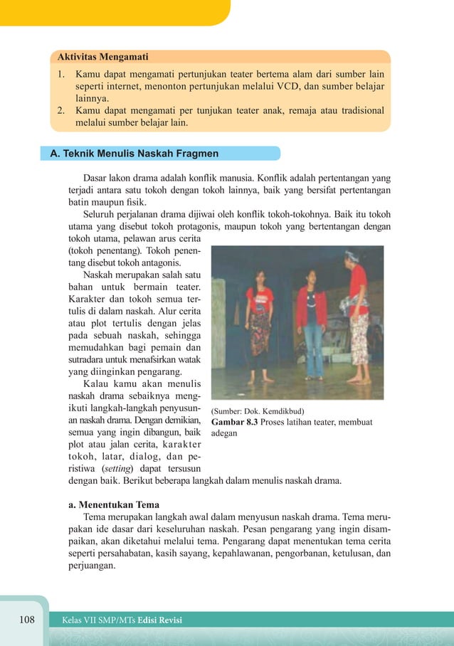 Bab 8 menulis naskah fragmen | PDF